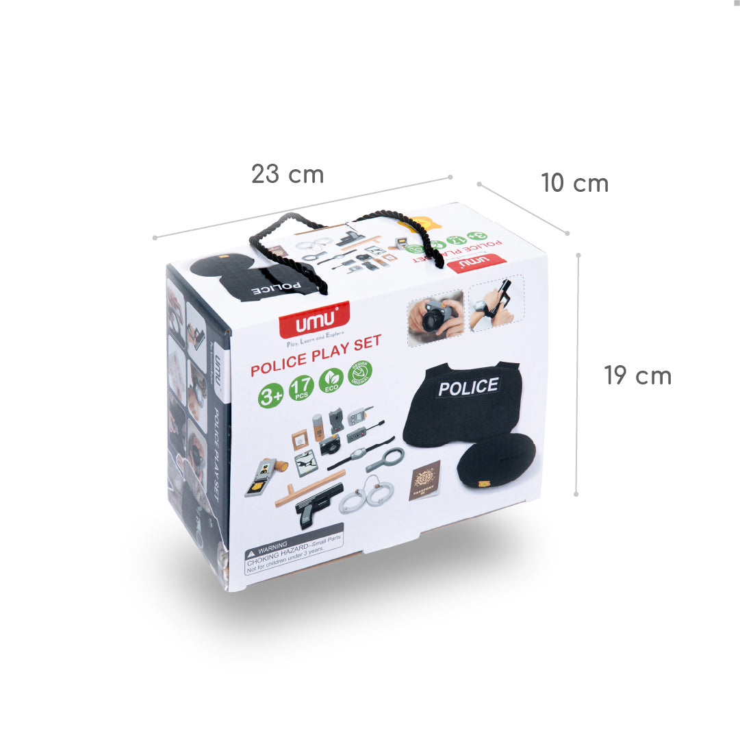UMU® Police play set for children 17 pcs– UMU® Europe