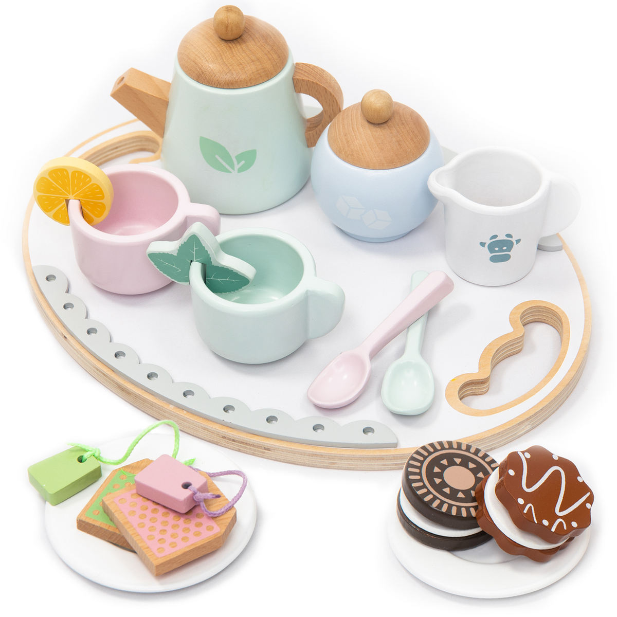 UMU® Tea set for children with accessories - tea set, wooden toy– UMU ...